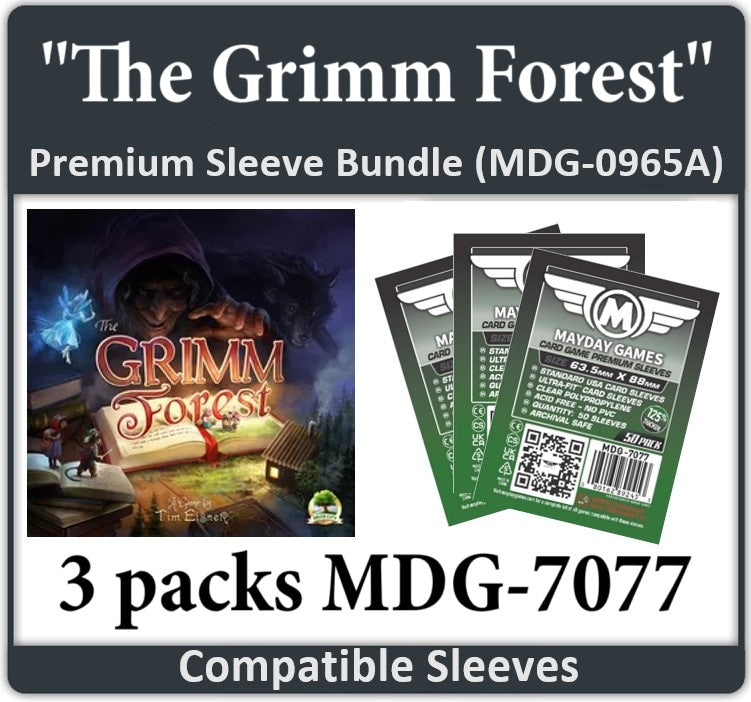 "The Grimm Forest" Compatible Card Sleeve Bundle – Mayday Games