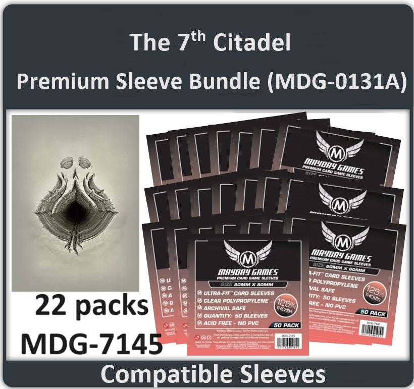 "The 7th Citadel" Compatible Card Sleeve Bundle – Mayday Games