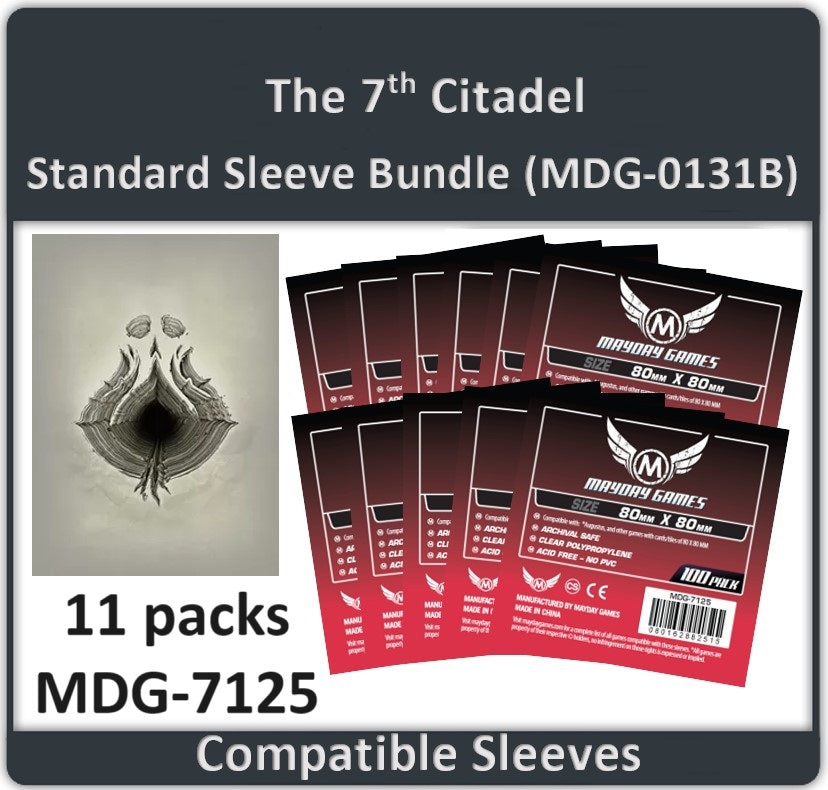 "The 7th Citadel" Compatible Card Sleeve Bundle
