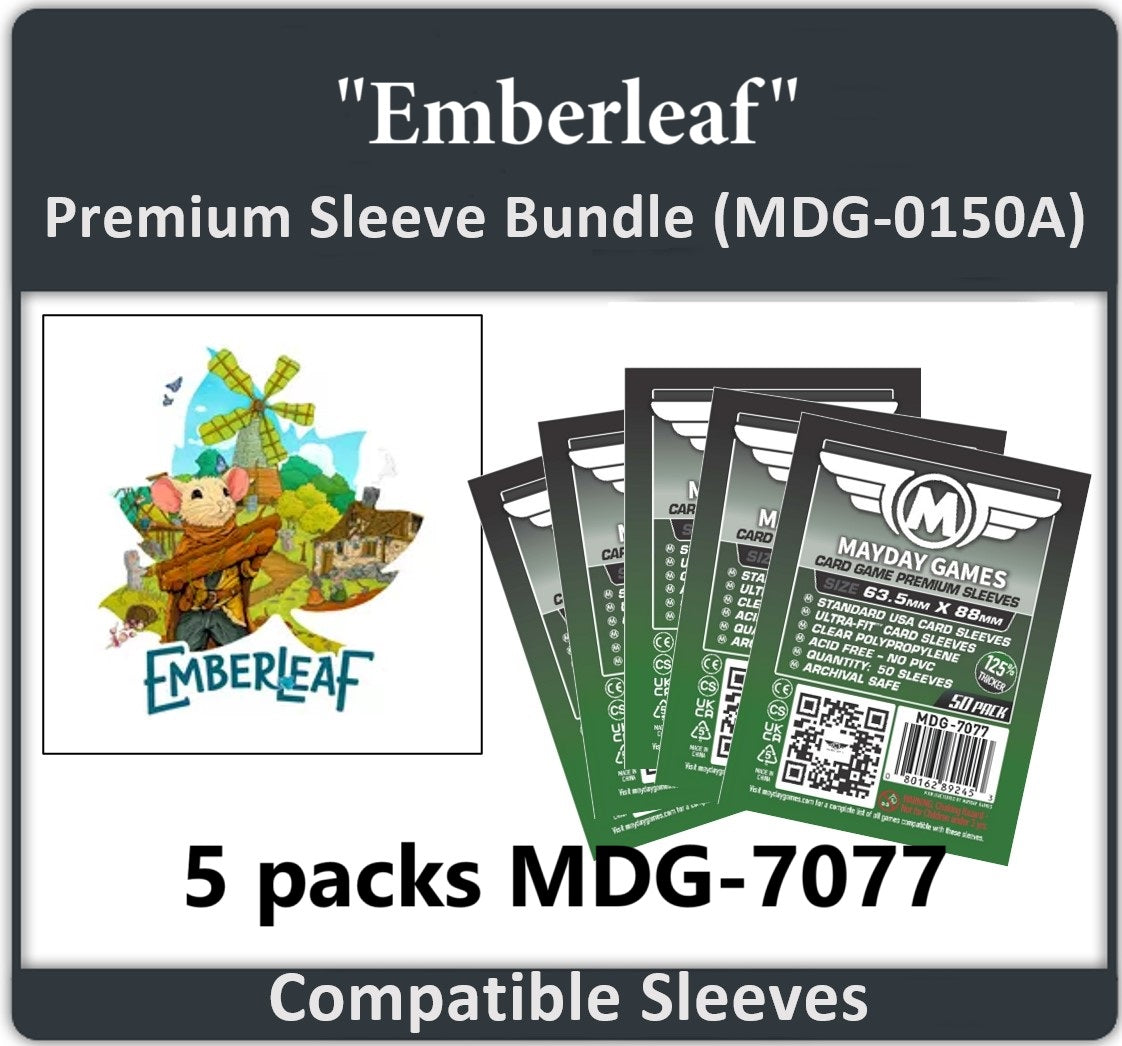 "Emberleaf" Compatible Card Sleeve Bundle – Mayday Games